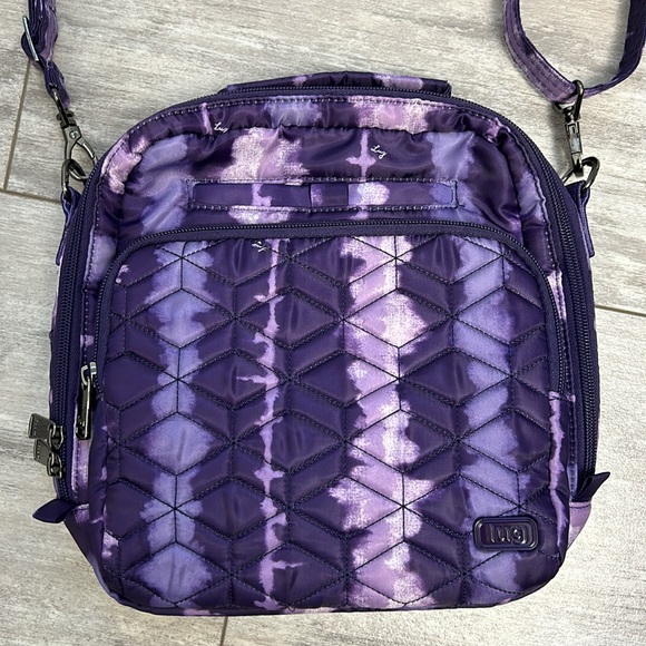 lug | Bags | Lug Ranger Crossbody Shoulder Bag In Shibori Purple | Poshmark